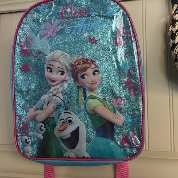 Other | Frozen Elsa And Anna Backpack With Matching Lunch Box And ...